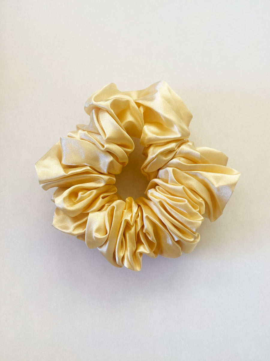 Golden Ticket Satin Hair Scrunchie – Night Sweet Thing US